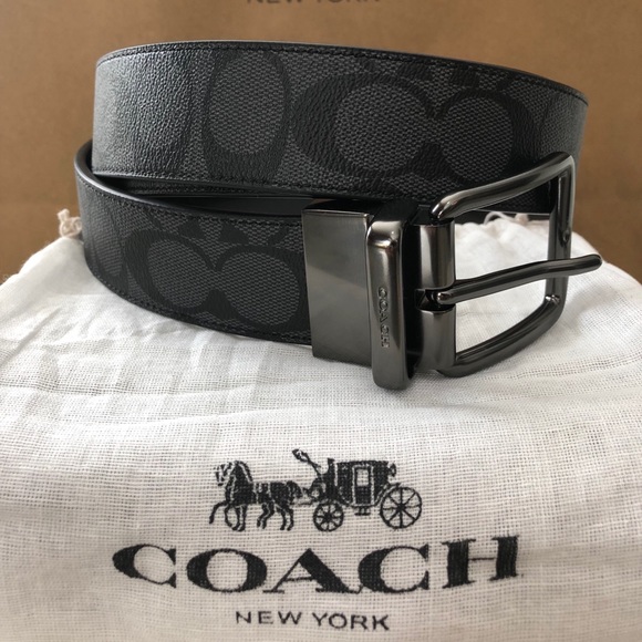 Coach | Accessories | Nwt Authentic Coach Signature Belt Gift Set ...